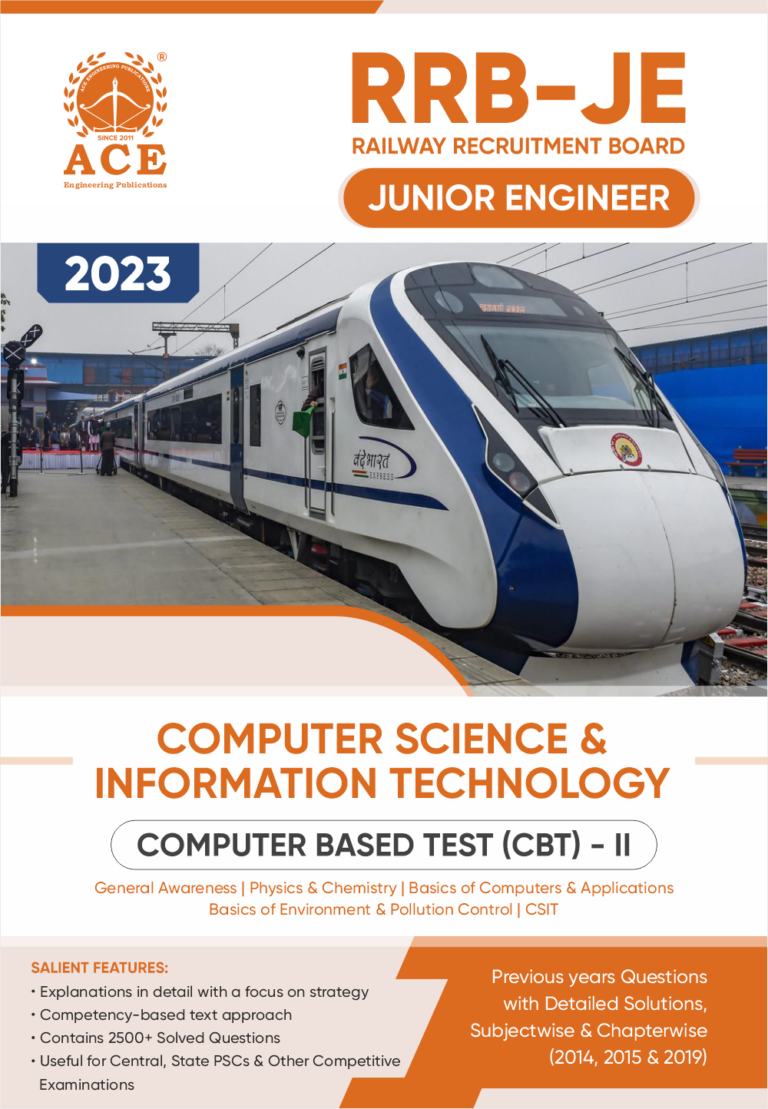 RRB JE Books - ACE Publications