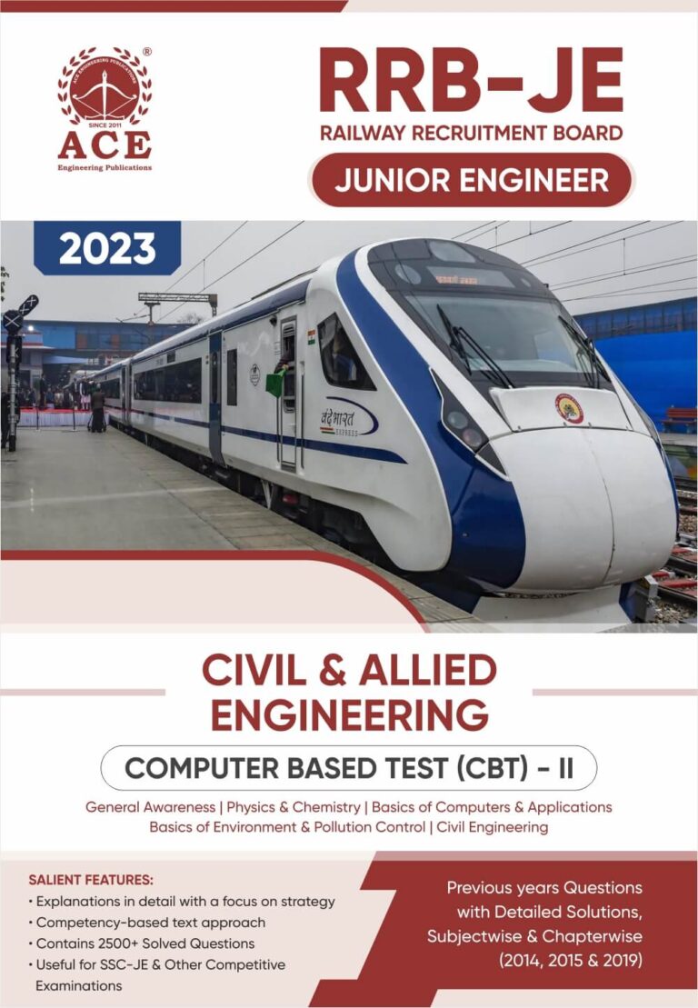 RRB JE Books - ACE Publications
