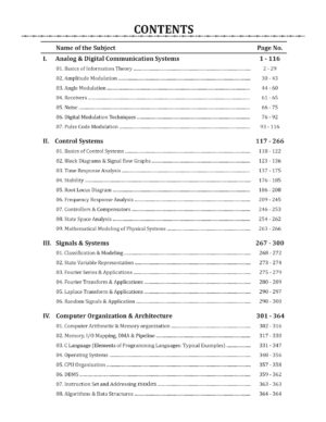 ESE 2026 Mains Electronics & Telecommunication Engineering Conventional ...
